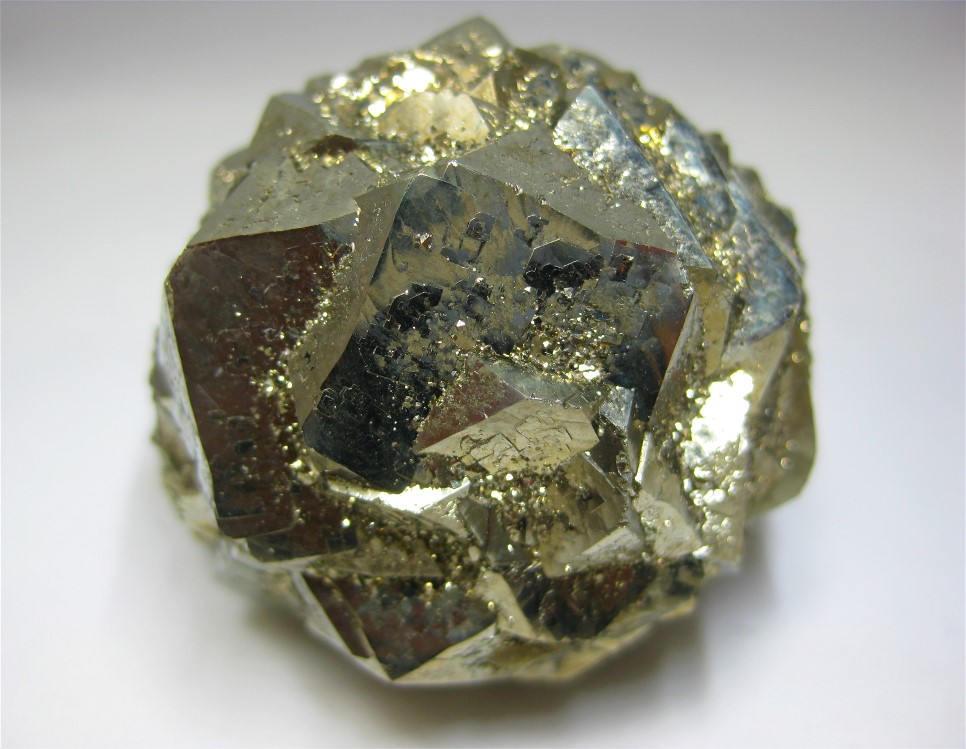 Pyrite "Ball" American Aggregates Quarry, Marion County, Indiana ...